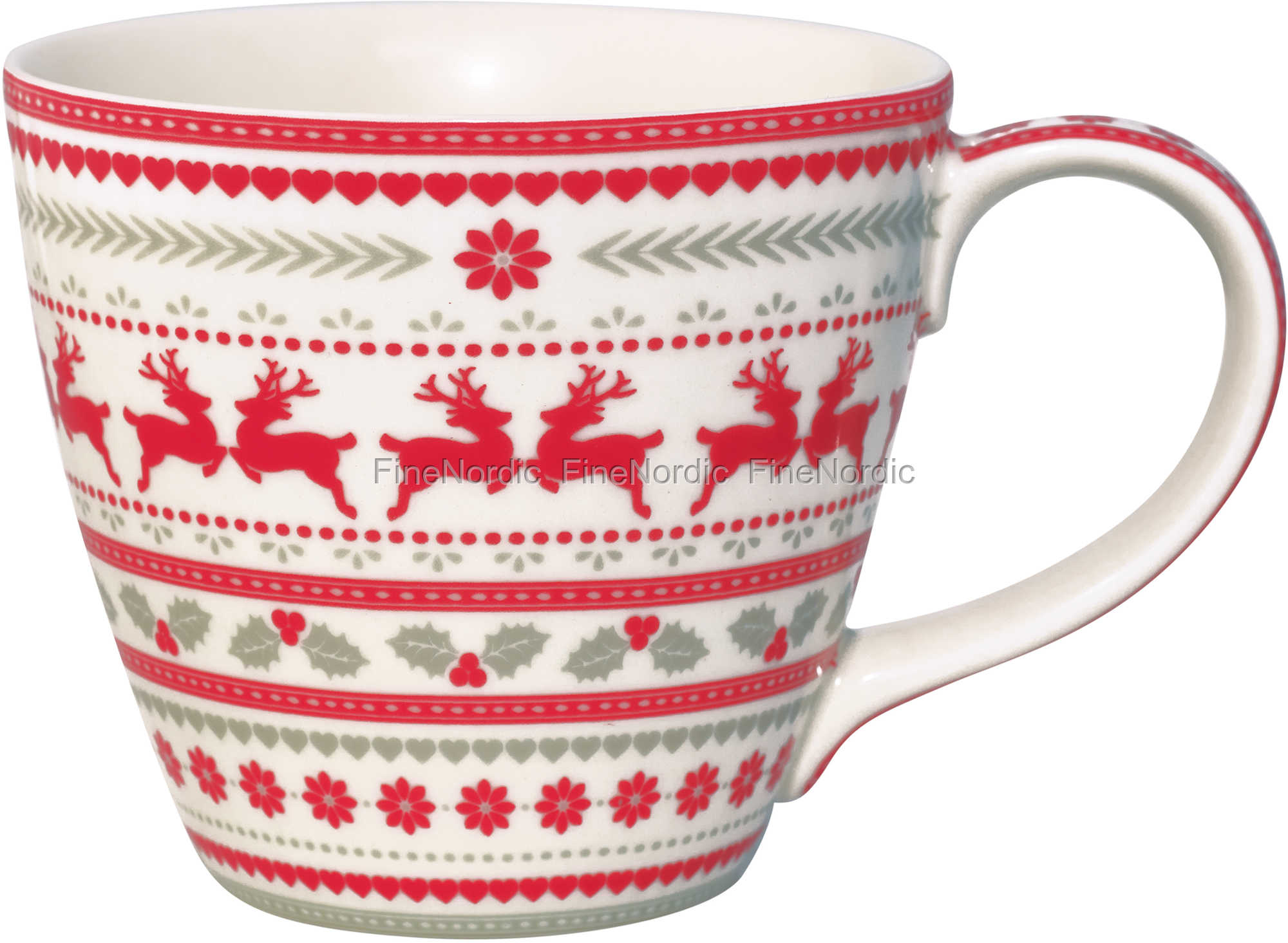GreenGate Krus Mug Ivy White