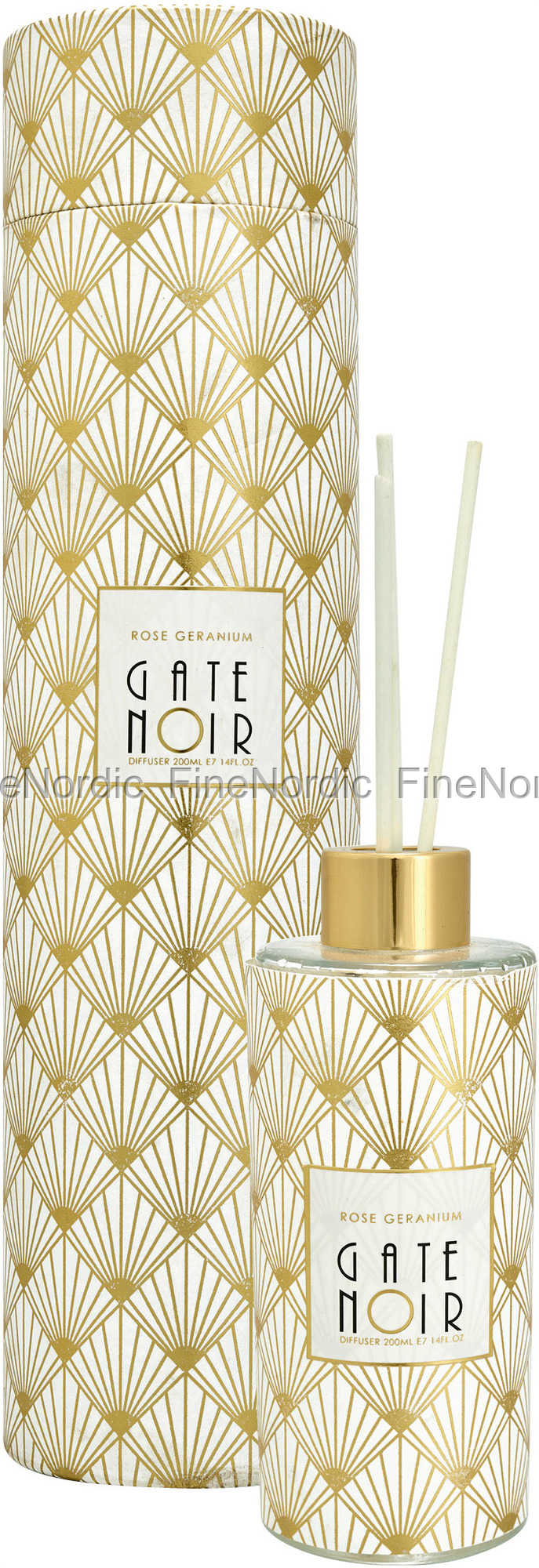 GreenGate GateNoir Scented Diffuser Rose Geranium 200 ml