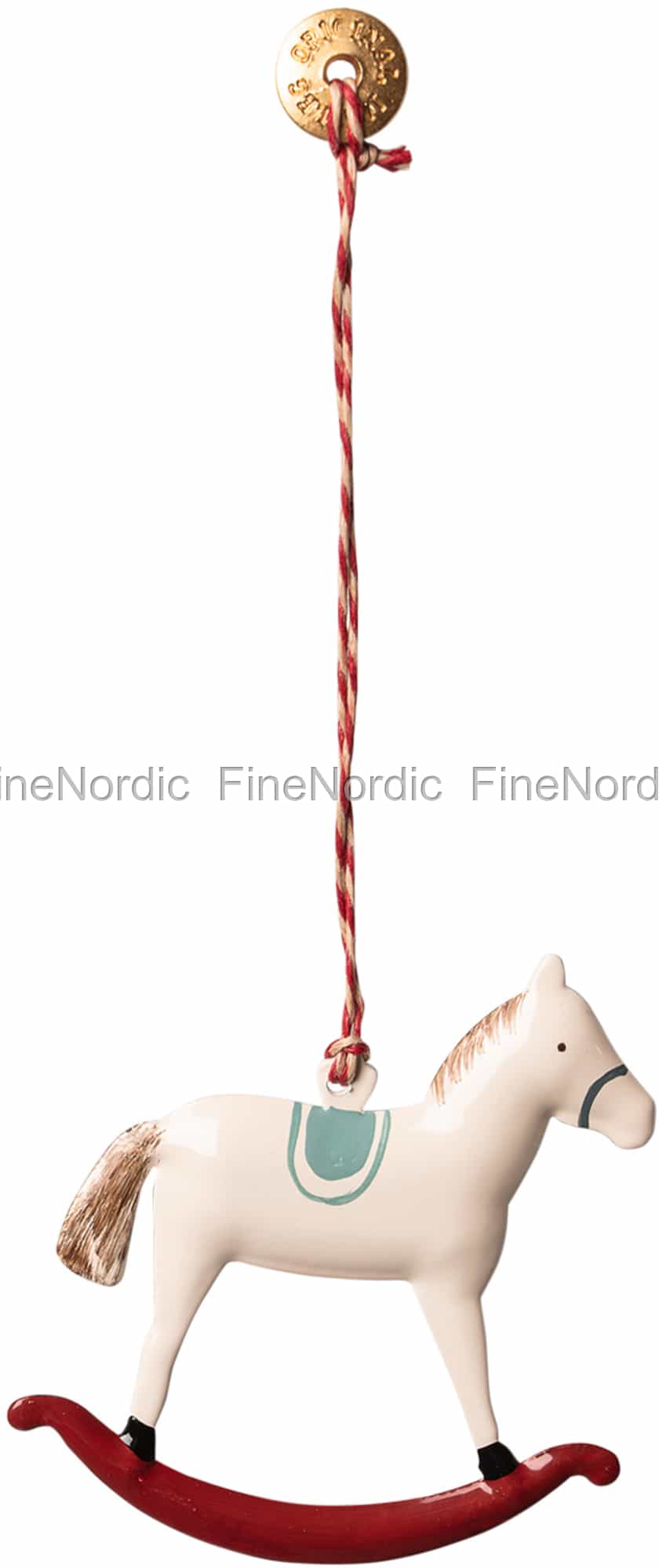 Maileg Julepynt Gyngehest - Metal 2019 B