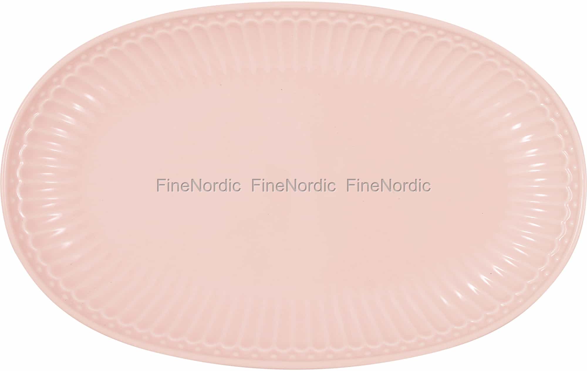 GreenGate Tallerken Biscuit Plate Alice Pale Pink