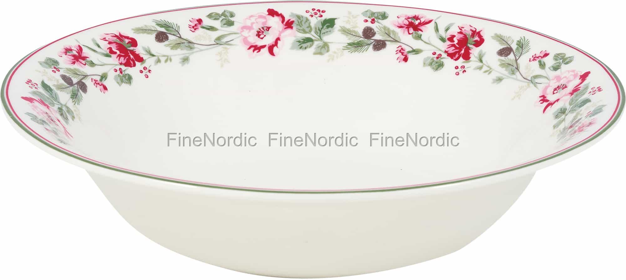 GreenGate Salatskål Leonora White