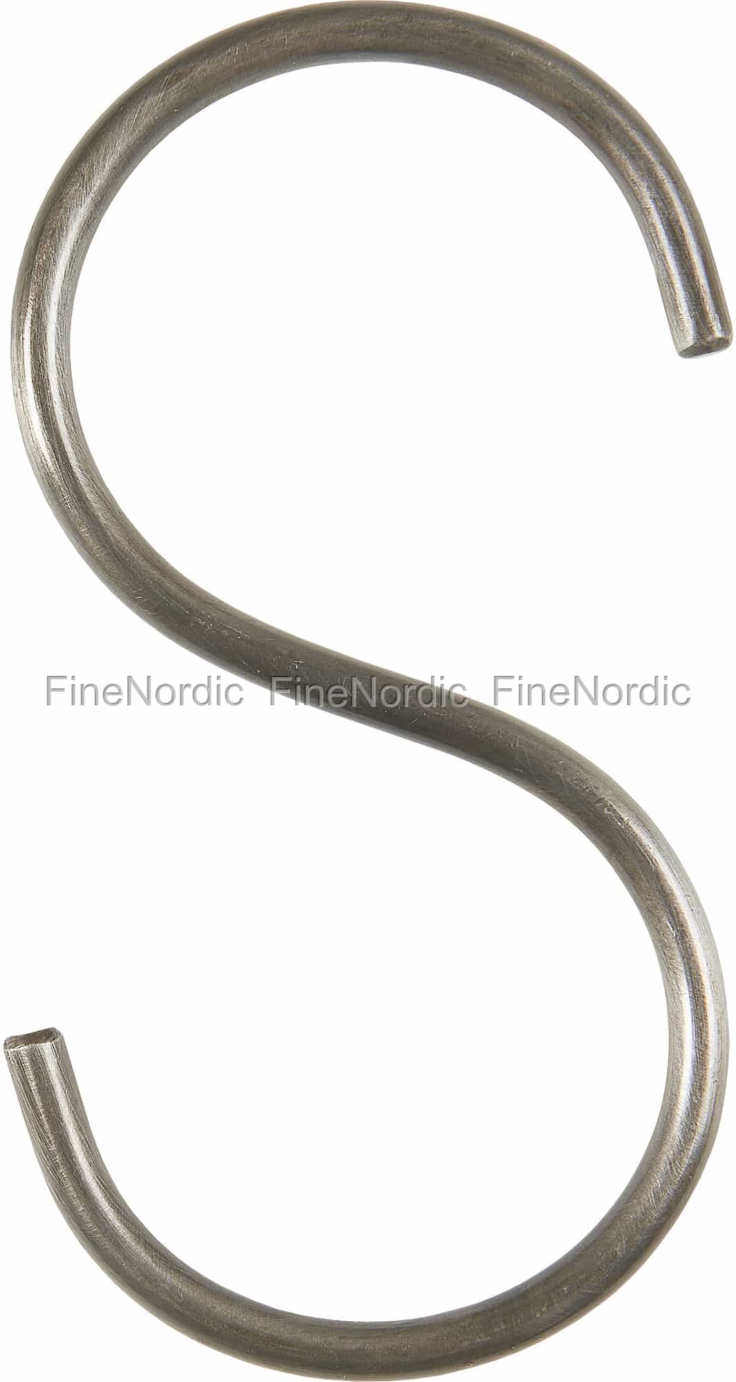 Ib Laursen S-Krog Rustfri Stål-Look