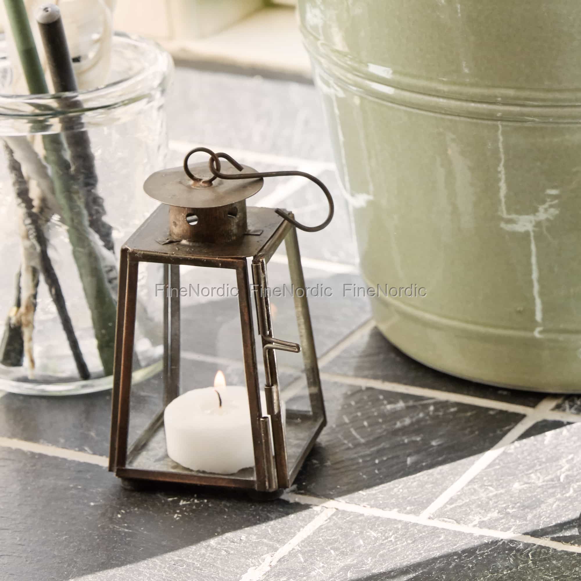 Ib Laursen Lanterne Norr Mini Sort