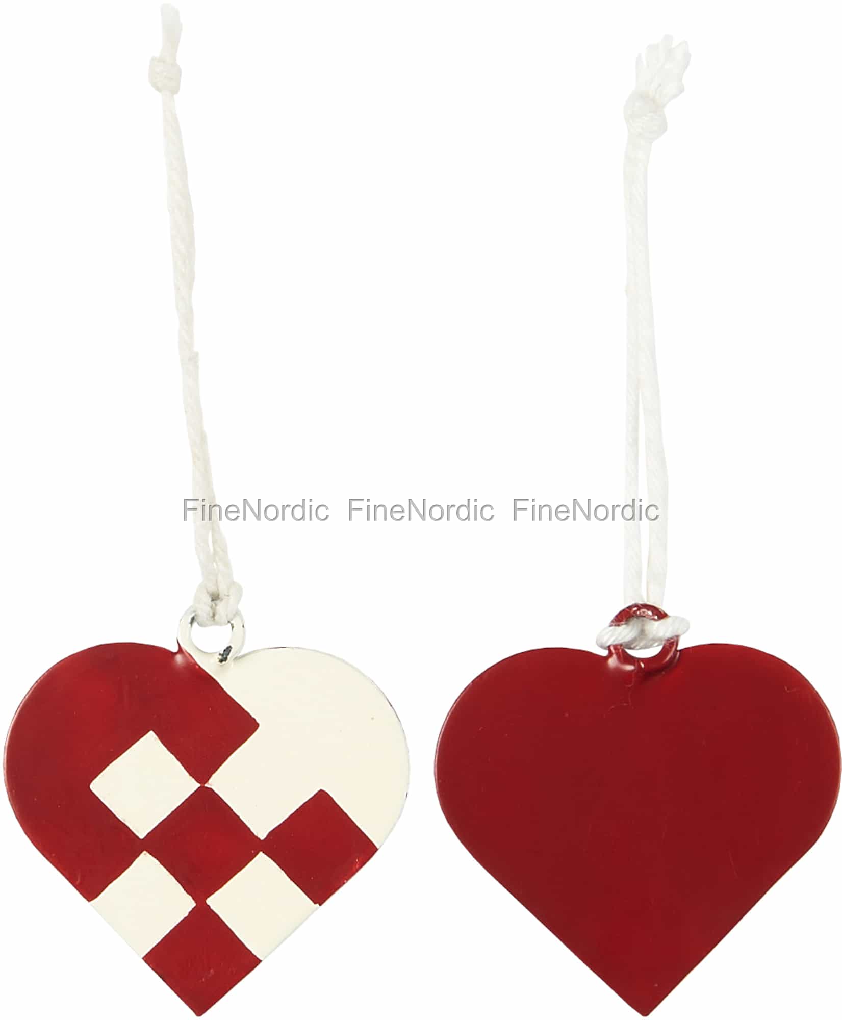 Ib Laursen Julehjerte til Ophæng My Nostalgic Christmas Sæt med 2