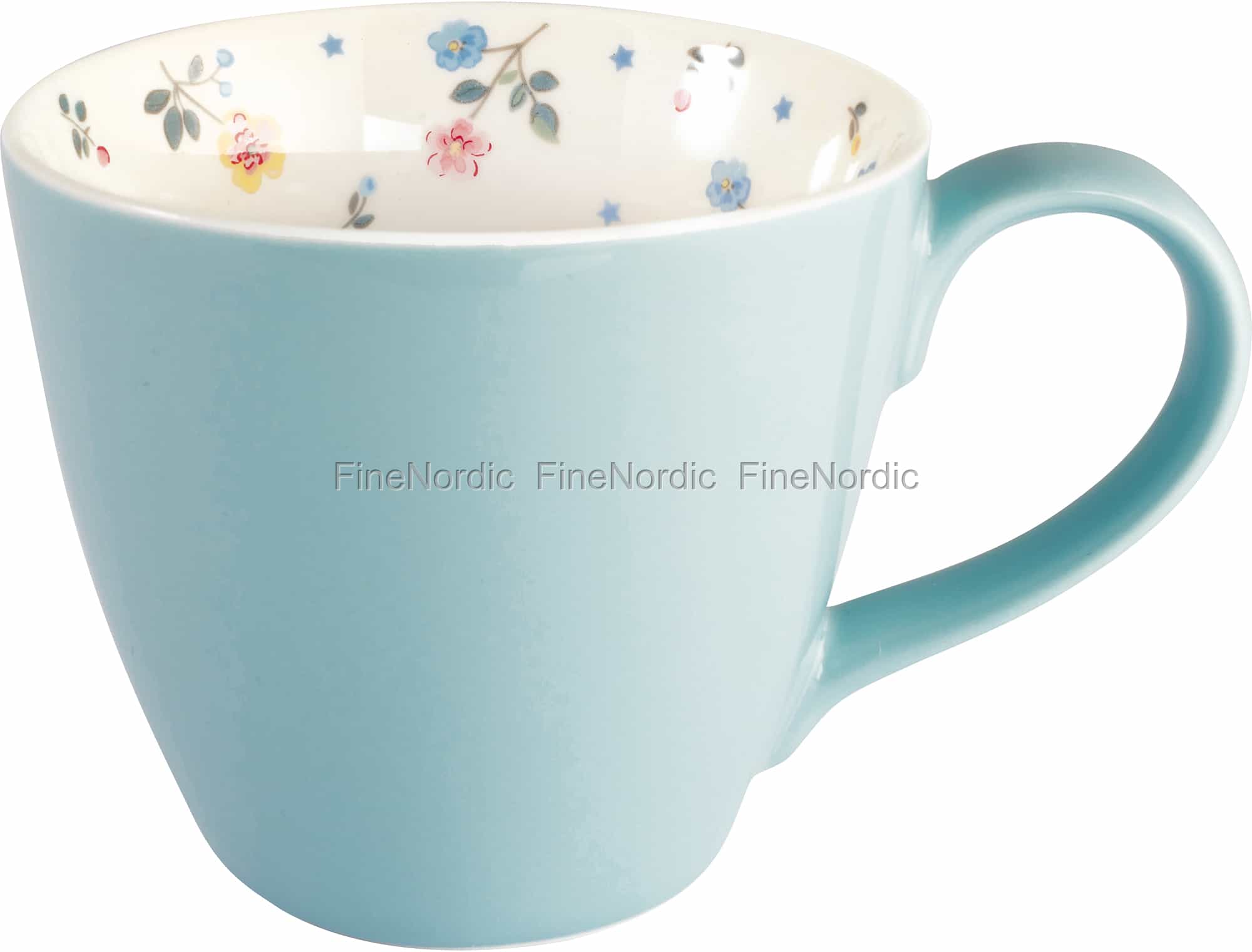 GreenGate Krus Pale Blue Adelena Inside