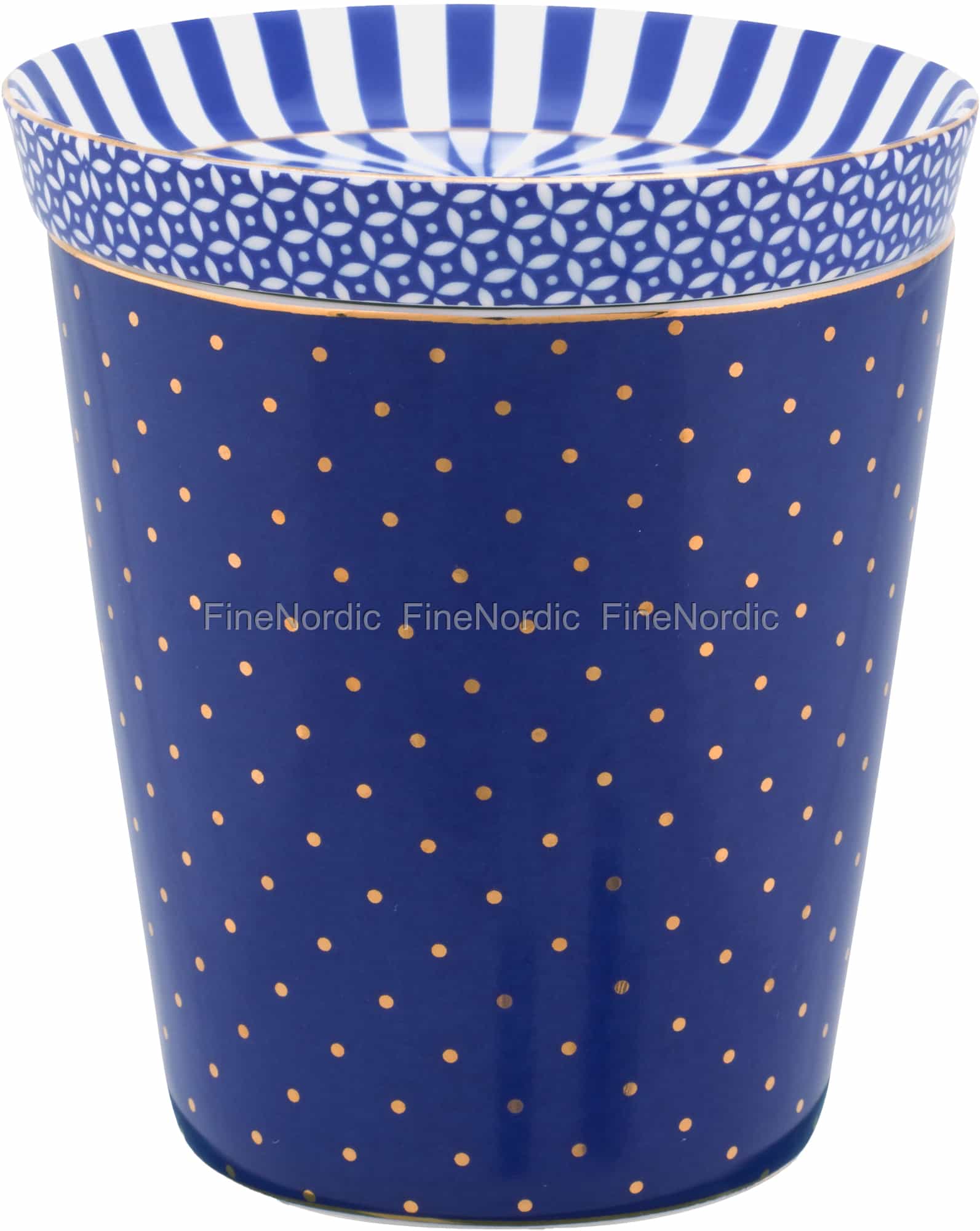 Pip Studio Krus Lille uden øre Royal Dots & Tetip Blå i Gaveæske