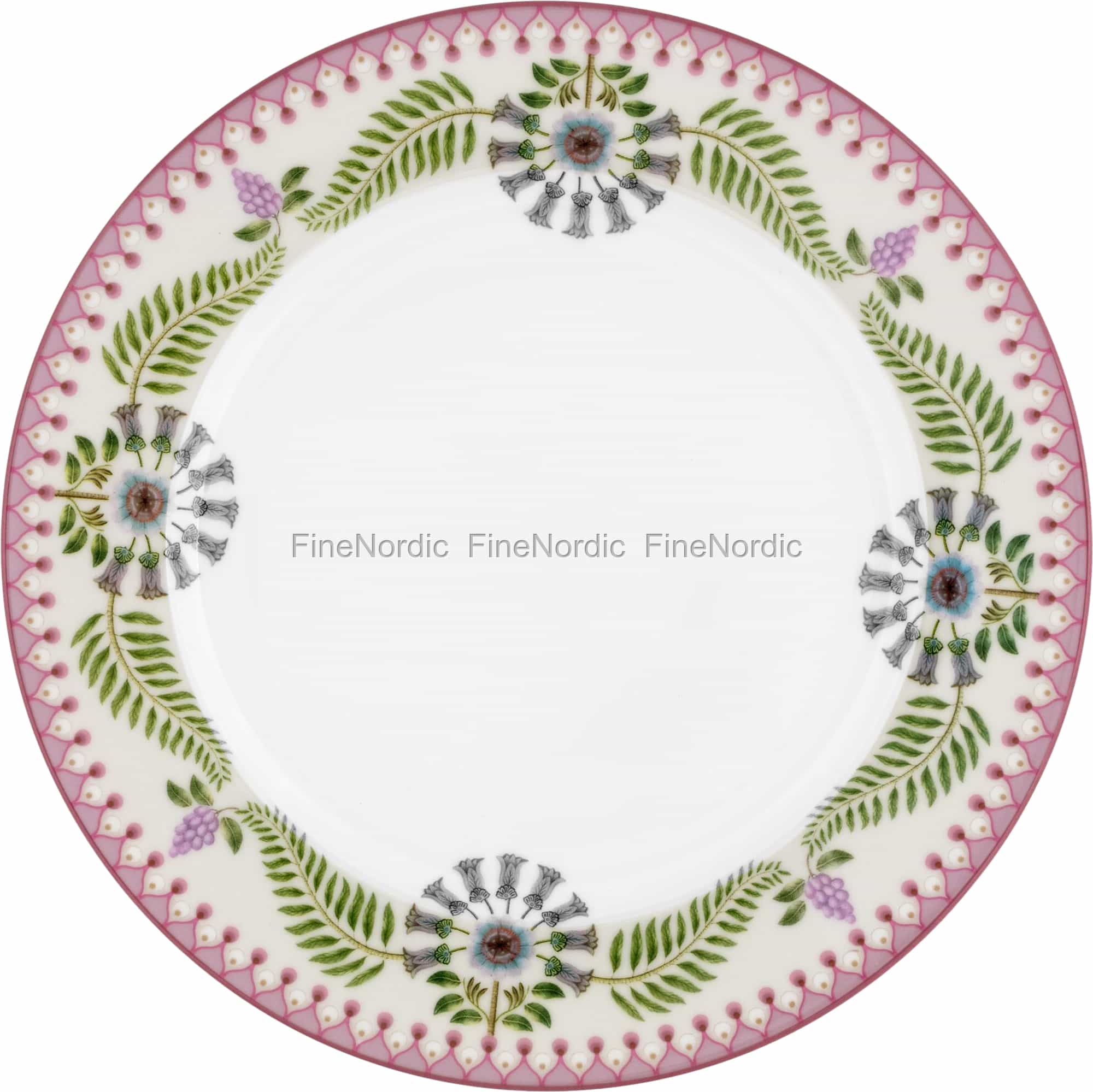 Pip Studio Tallerken Lily & Lotus Off White 23 cm