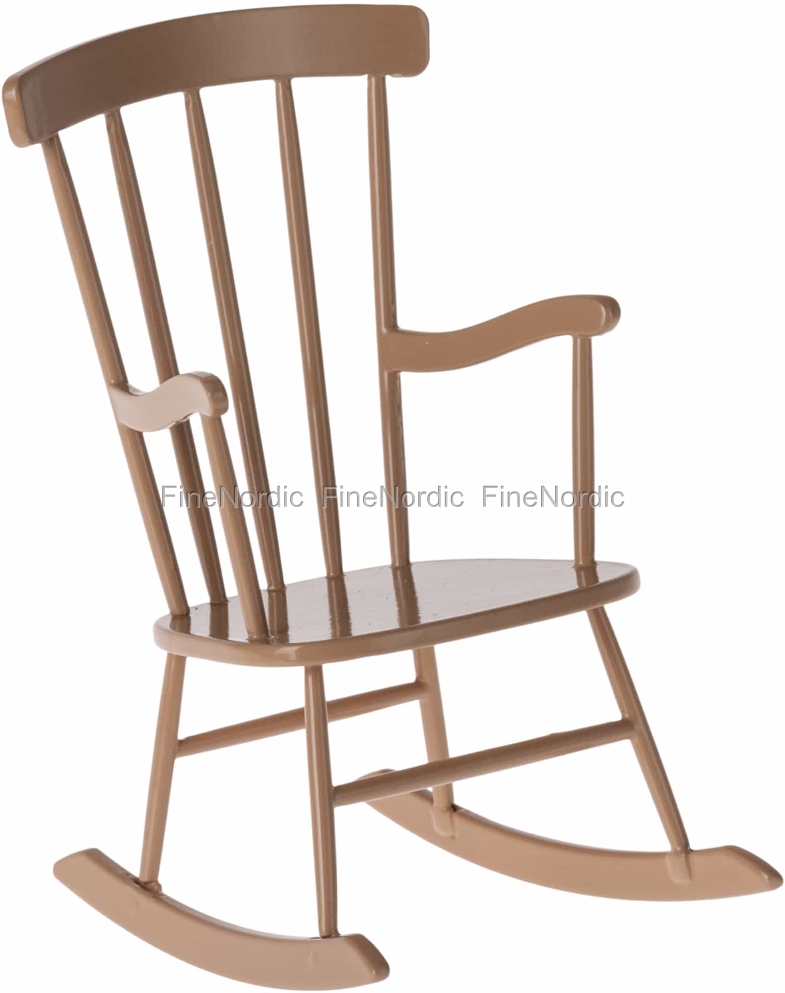 Maileg Gyngestol Mini Mørk Pudder til Kanin Størrelse 1+2