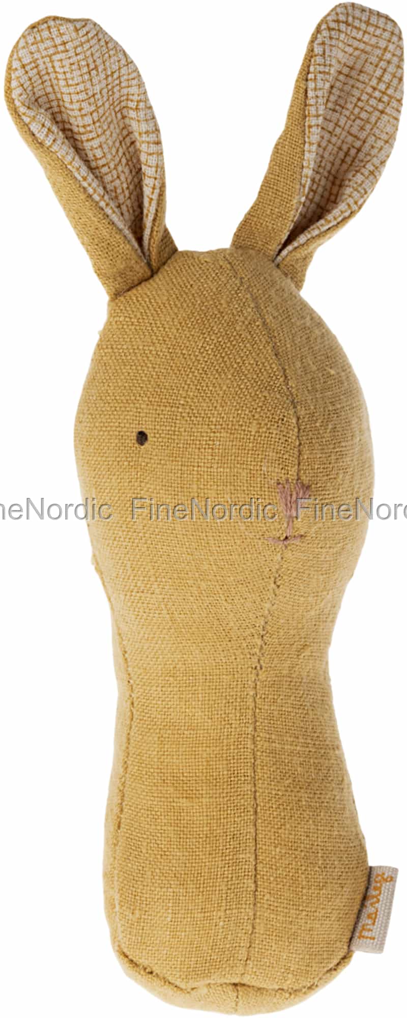 Maileg Lullaby Friends Kanin Rangle - Støvet Gul