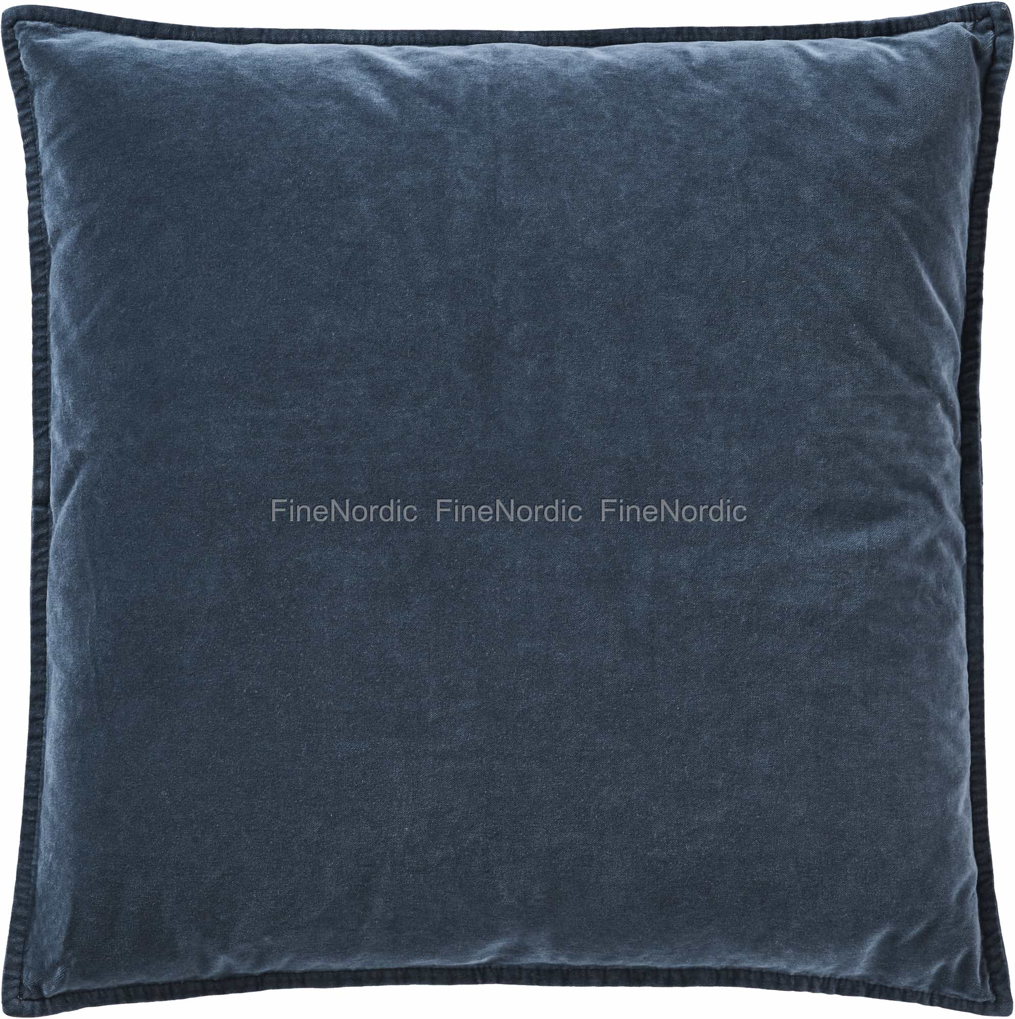 Ib Laursen Pudebetræk Fløjl Historical Blue 52 x 52 cm